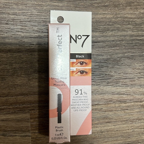 No7 | Makeup | No7 Stay Perfect Long Wear Tubing Mascara Black | Poshmark